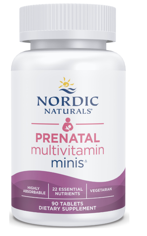 NEW PRODUCT LAUNCH: Prenatal multivitamin mini – Nordic Naturals